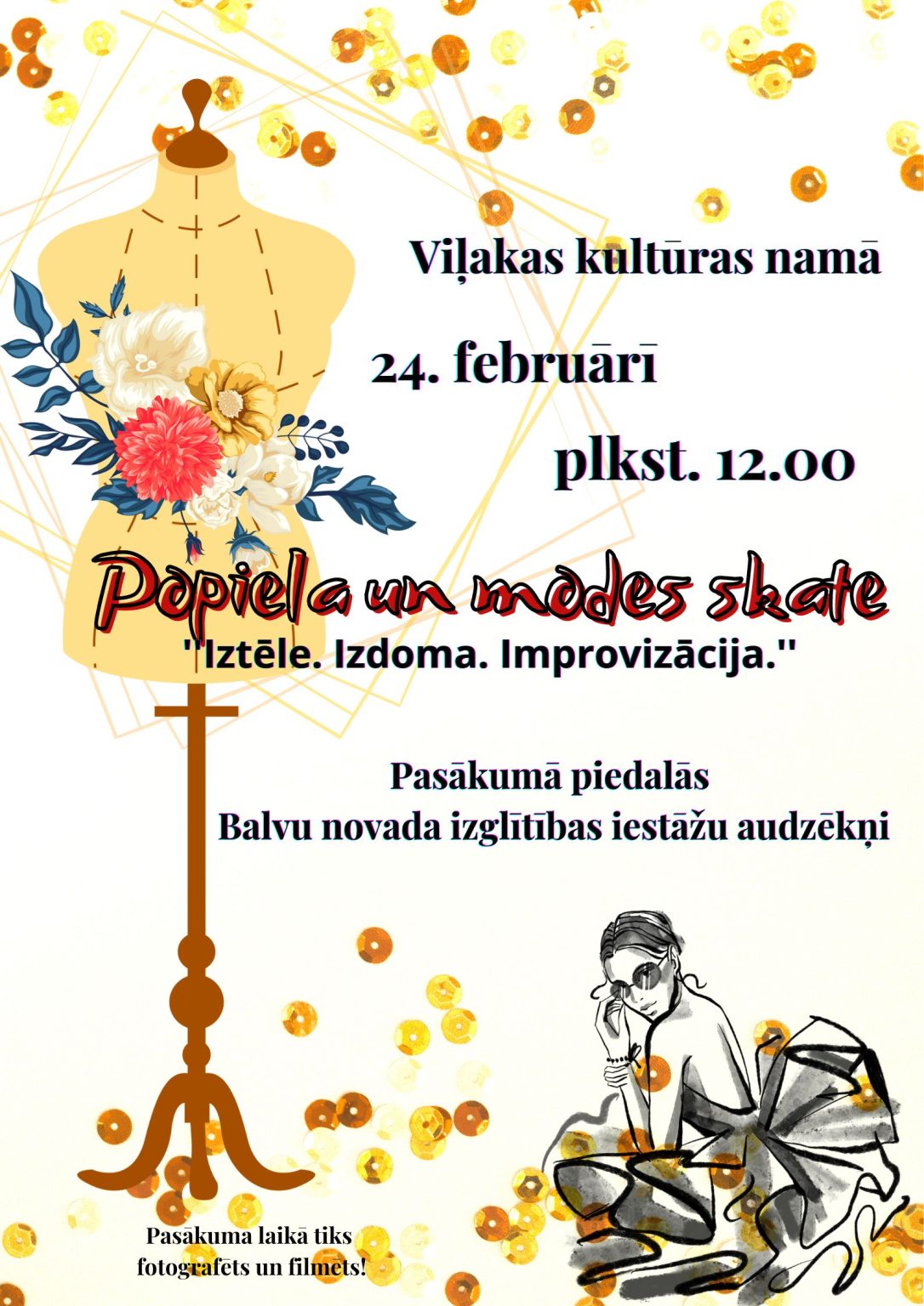 Popiela un modes skate Viļakas kultūras namā – Viļaka