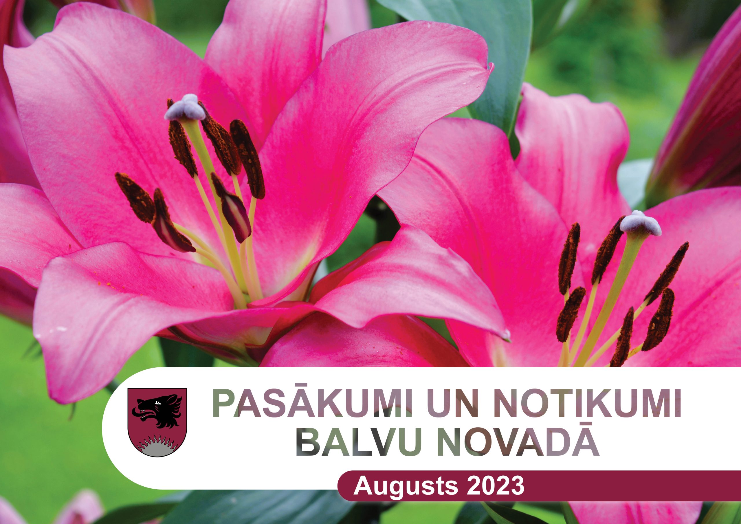 Balvu novada kultūras pasākumu plāns – 2023.gada augusts – Viļaka